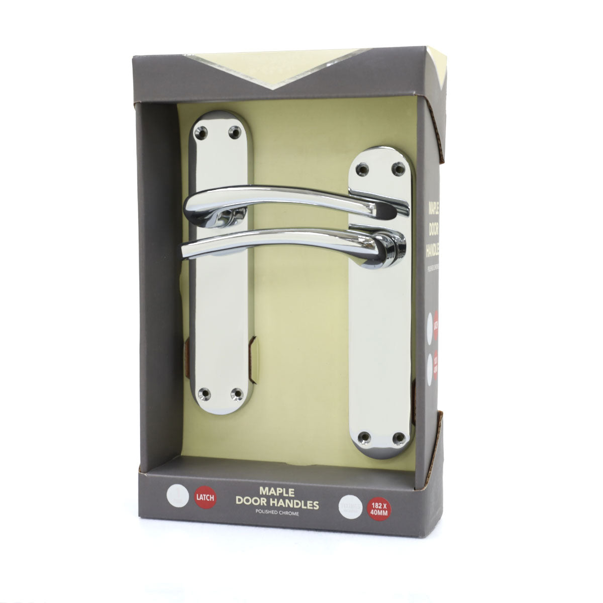 Maple Door Handle Latch Chrome – Multi Lines International Company Limited